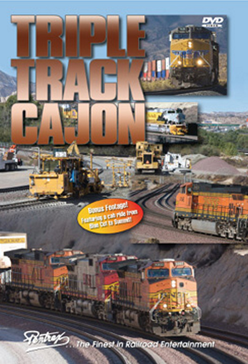 Triple Track Cajon DVD(Triple Track Cajon DVD) - Pentrex Train Video DVD